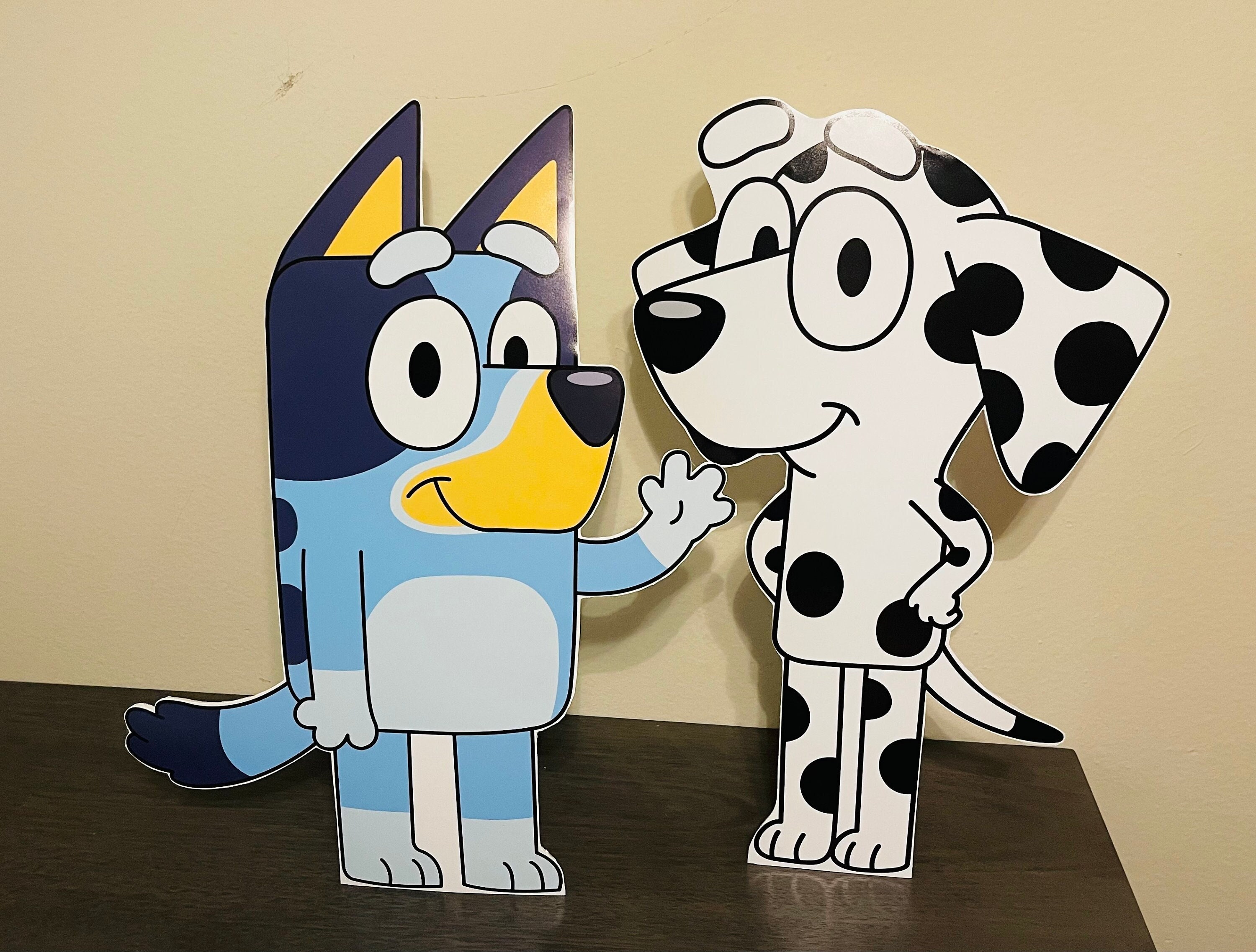 Bluey Characters 2ft , Standing Characters, Photo Prop, Party Prop ...