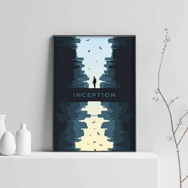 Inception Colour Poster Print Art - Etsy