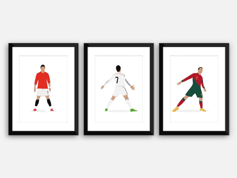 DIGITAL: Cristiano Ronaldo CR7 Club & World Cup Set of - Etsy Australia