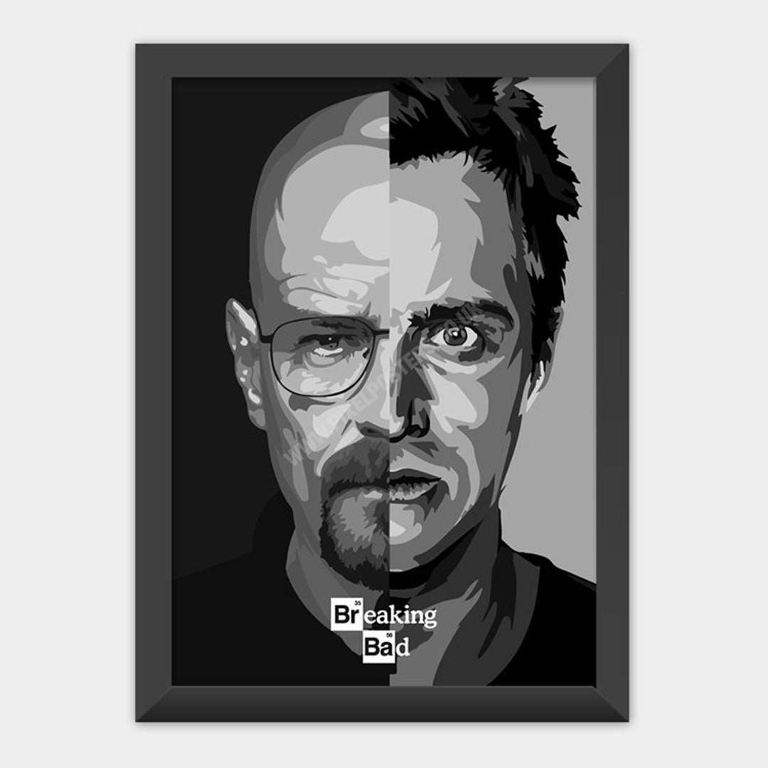 PRINTED: Breaking Bad Two Poster Print Art - Etsy