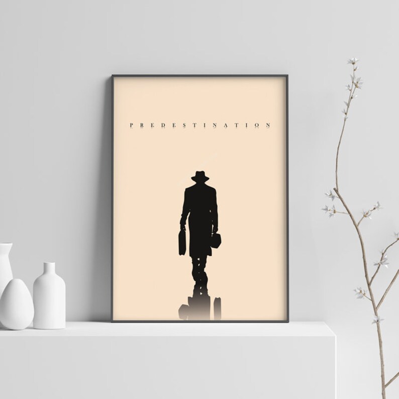 Predestination Black Poster Print Art - Etsy