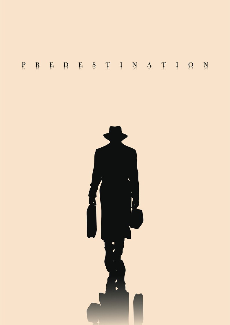 Predestination Black Poster Print Art - Etsy