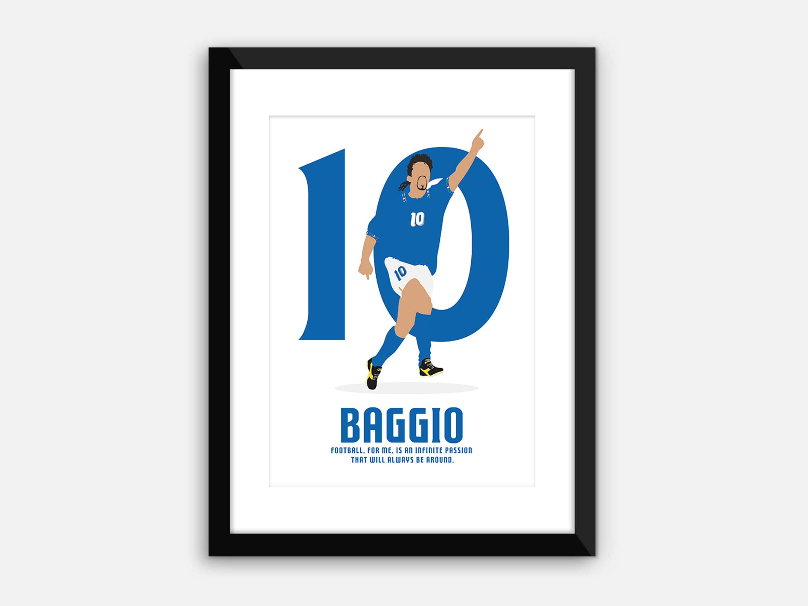 DIGITAL: Roberto Baggio, Italy, World Cup 2022, 10. Instant Download ...