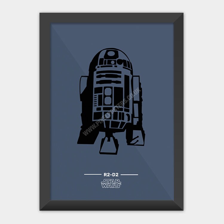 Star Wars R2-D2 Poster Print Art - Etsy