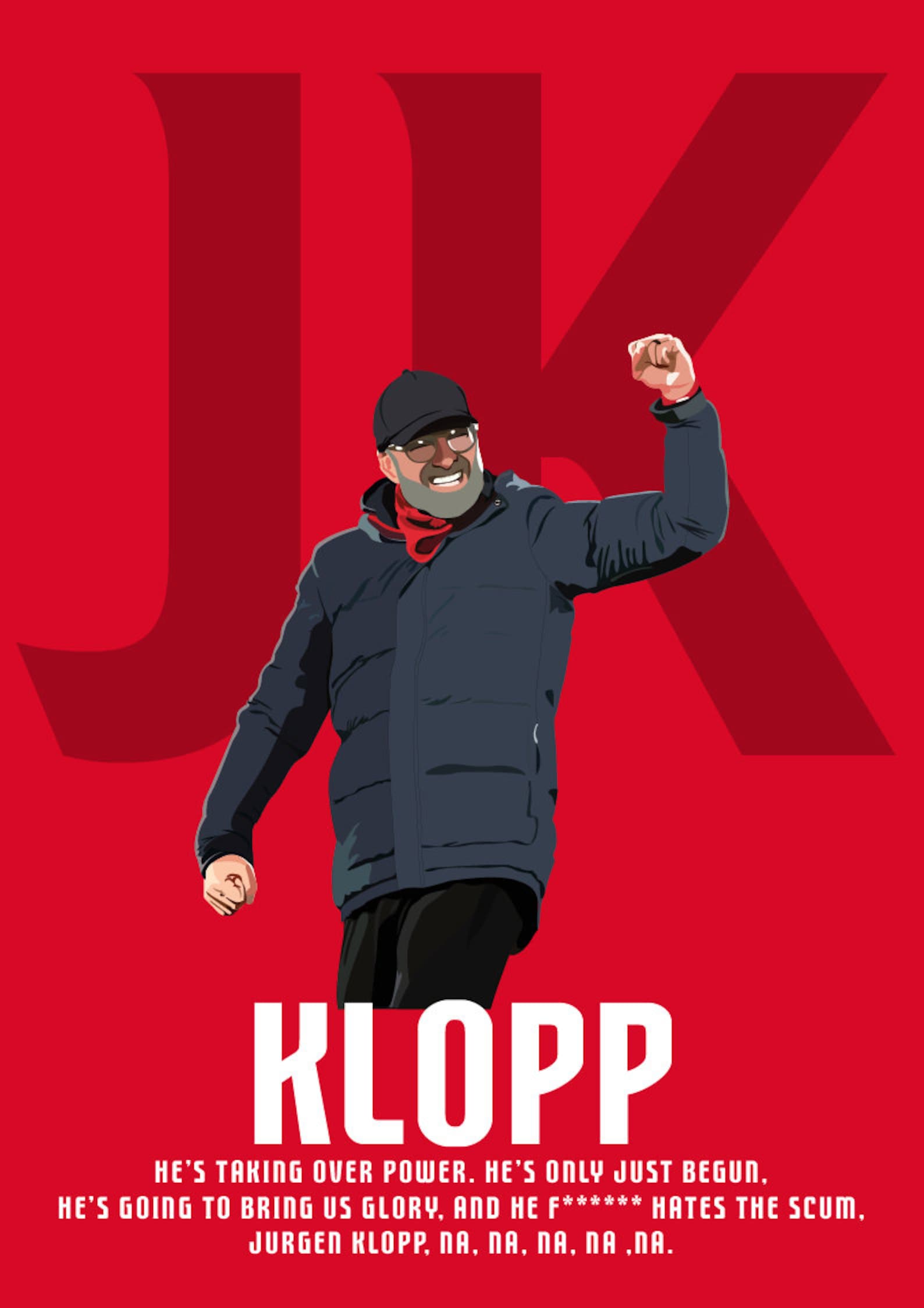 Jurgen Klopp Liverpool Poster Print Art - Etsy UK