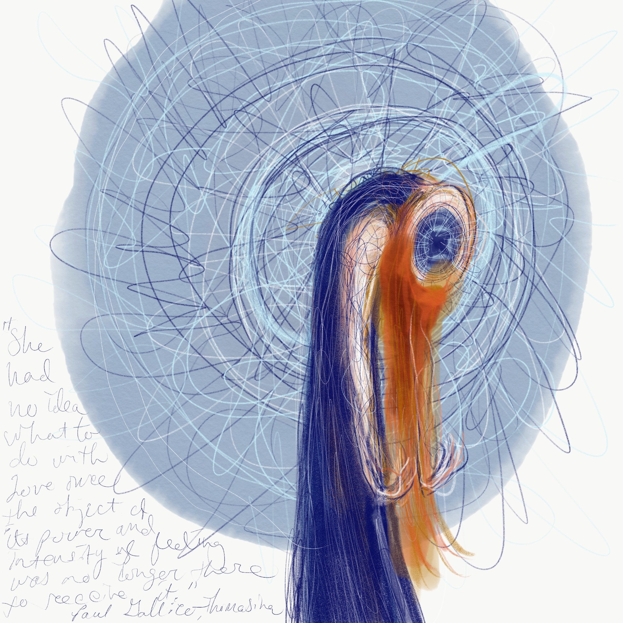 Grief. Art Print. | Etsy