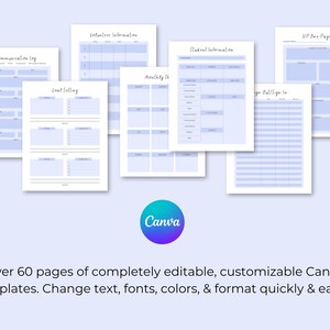 SIMPLIFY: the Ultimate Teacher Binder Editable Customizable Canva ...