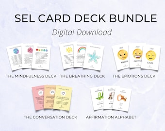 Alphabet Card Deck - Etsy