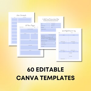SIMPLIFY: the Ultimate Teacher Binder; Editable; Customizable; Canva ...