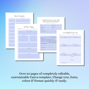 SIMPLIFY: the Ultimate Teacher Binder Editable Customizable Canva ...