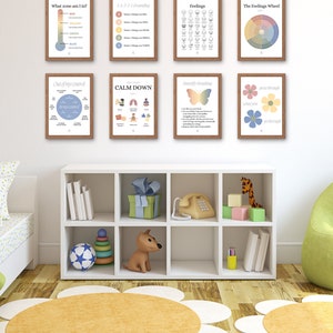 Calm Corner Poster Pack Classroom, Playroom, Counseling Office Social ...