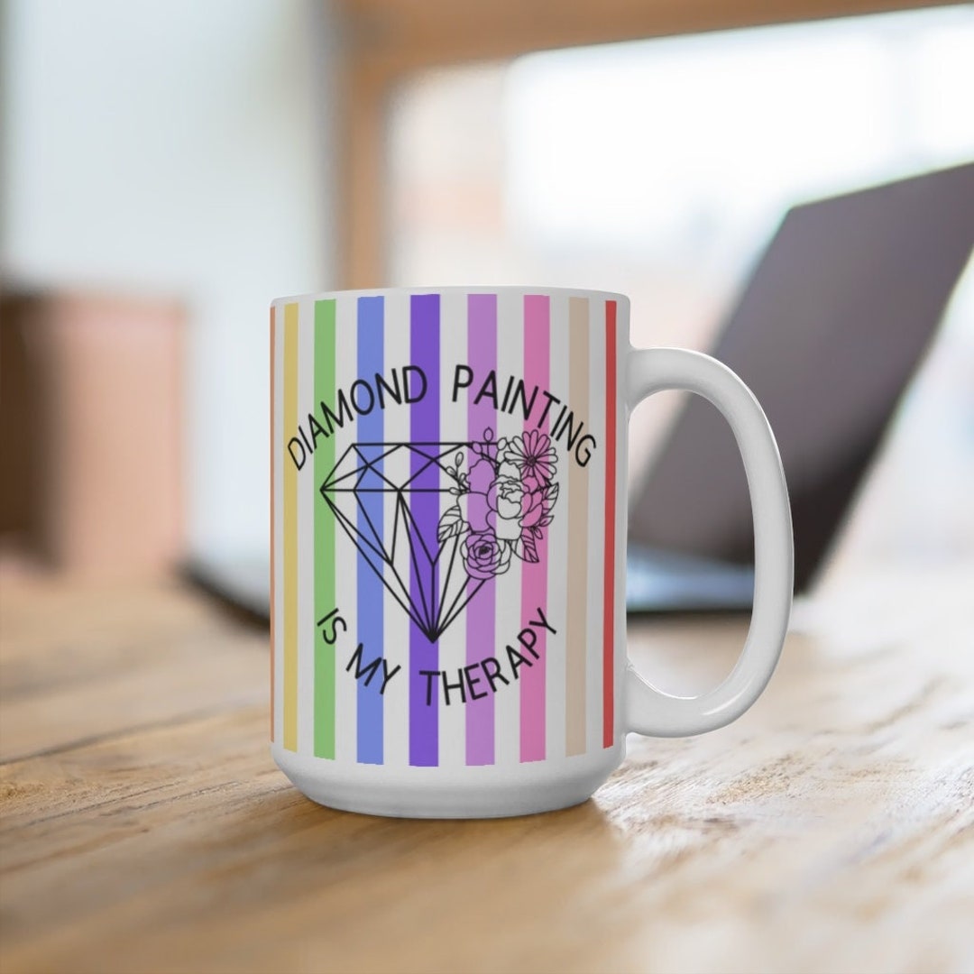 Diamond Painting Funny Mug Cup #thegreatdrillcount Event Diamond ...