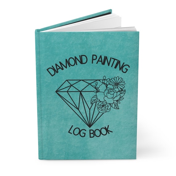 Diamond Painting Log Book Hardcover Journal Matte 75 Lined - Etsy