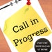Call in Progress Sign / Do Not Disturb / Conference Call / Zoom Call ...