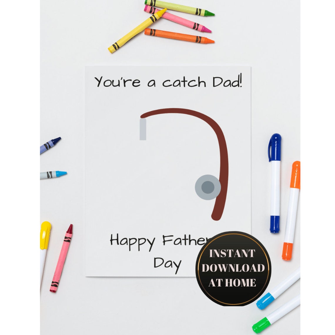 Father's Day Handprint Art Project/ Printable Gift for Dad / Gift for ...