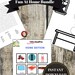 Home Scavenger Hunt Bundle: Word Search & Coloring Page (instant ...