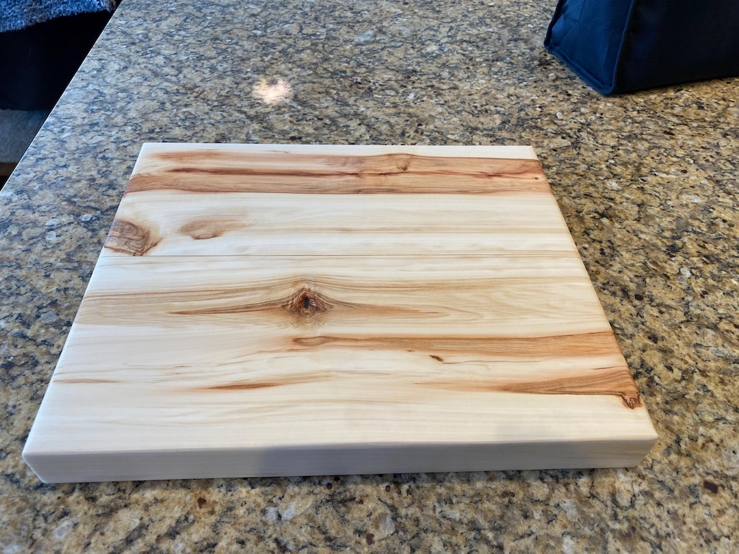Custom Made Rustic Aspen Wood Cutting Board - Etsy