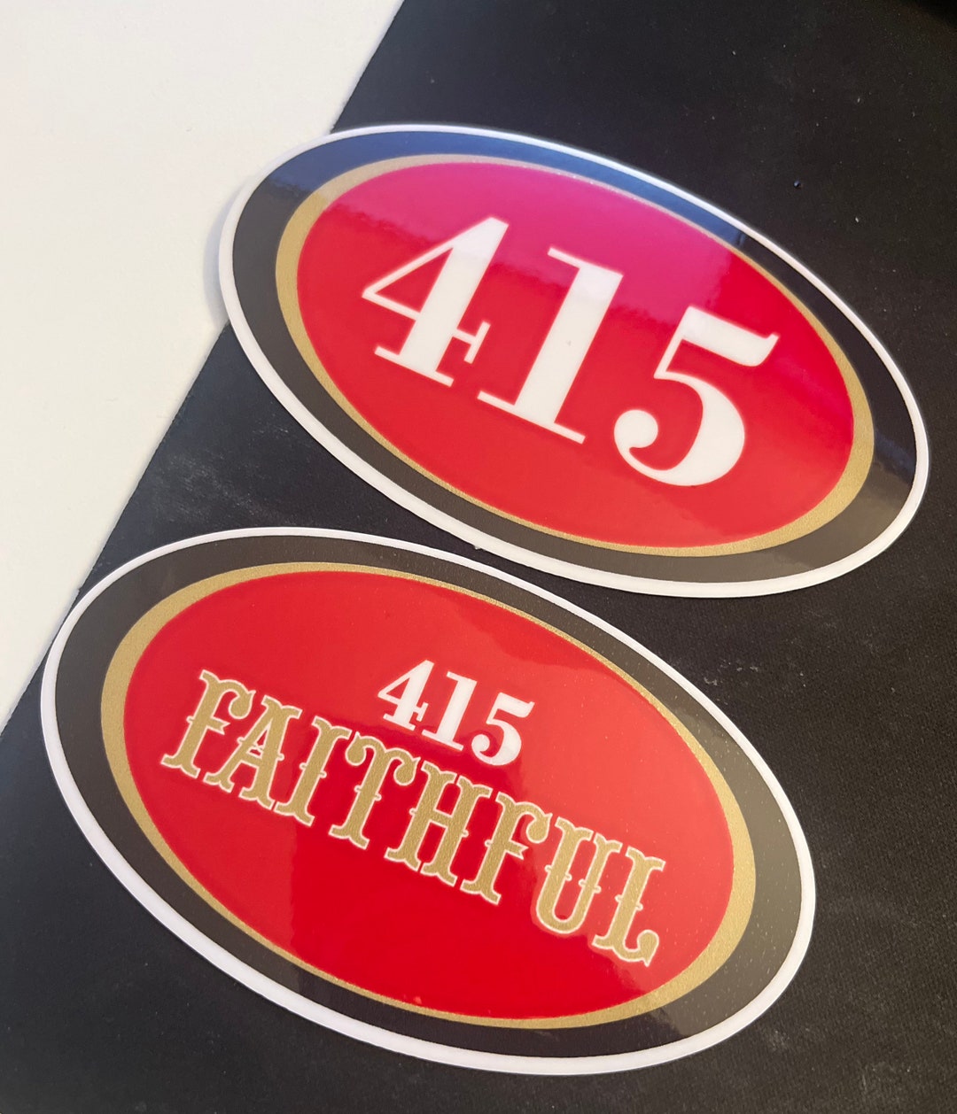 415 / 415 Faithful Vinyl Decal - Etsy