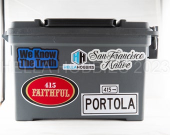 SF Native Die Cut Sticker San Francisco Native Blue & Yellow Warriors ...