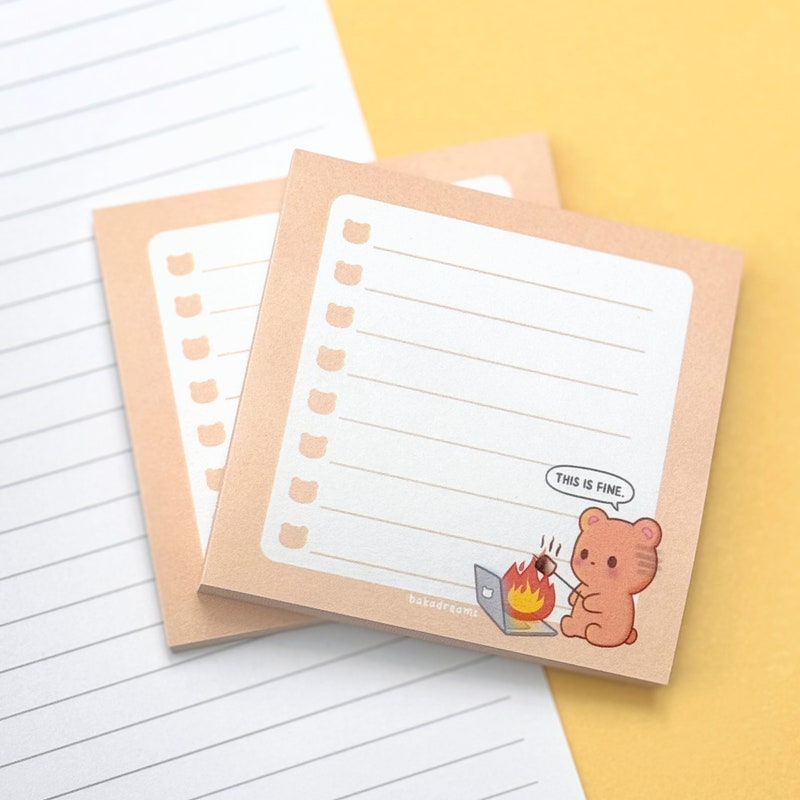 Cute Sticky Notes - Etsy