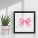 Pink Bow Cross Stitch Pattern PDF | Instant Download - Etsy