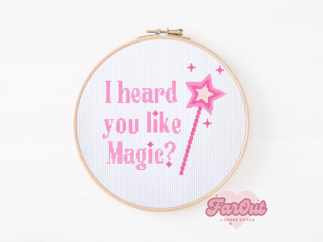 Chappell Roan I Heard You Like Magic? Cross Stitch Pattern PDF ...