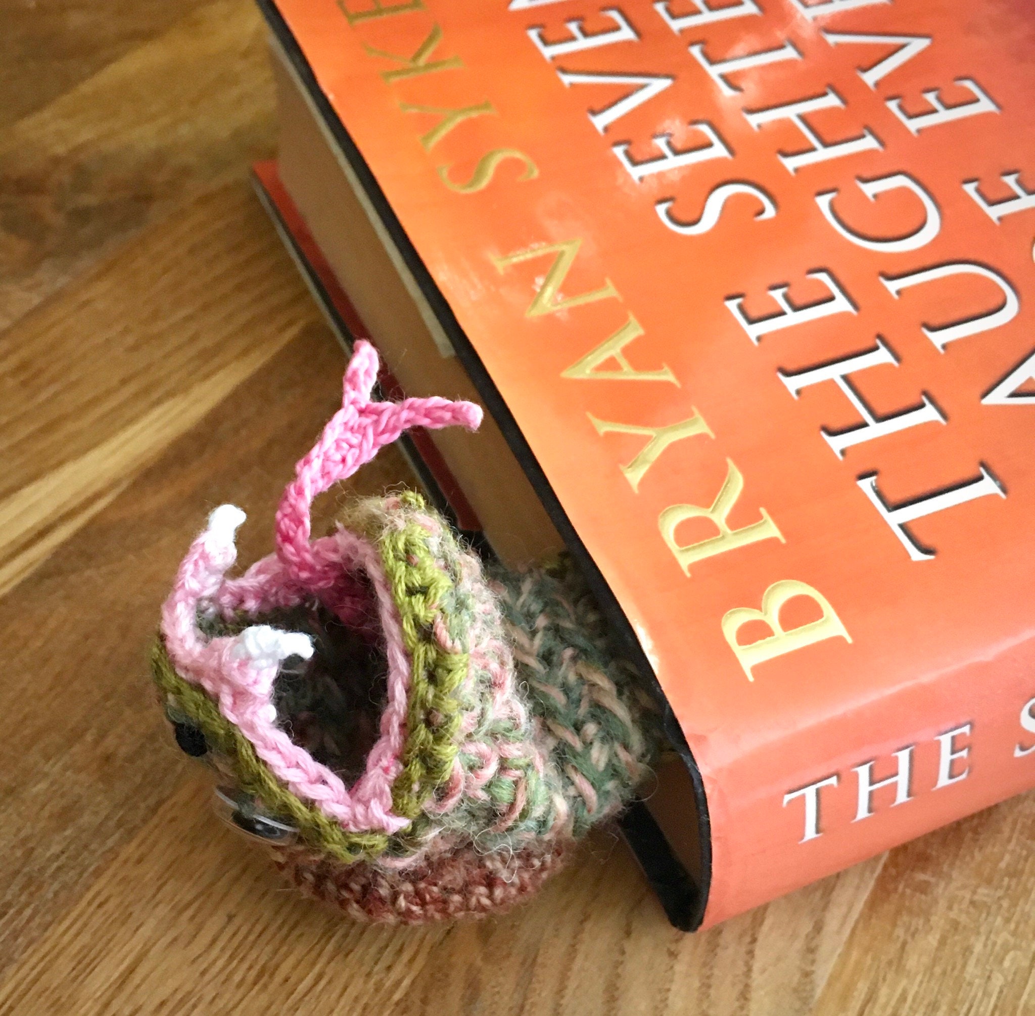 Bookmark Snake Hand Crocheted Unique Gift For Bookworms/Book Lovers and ...