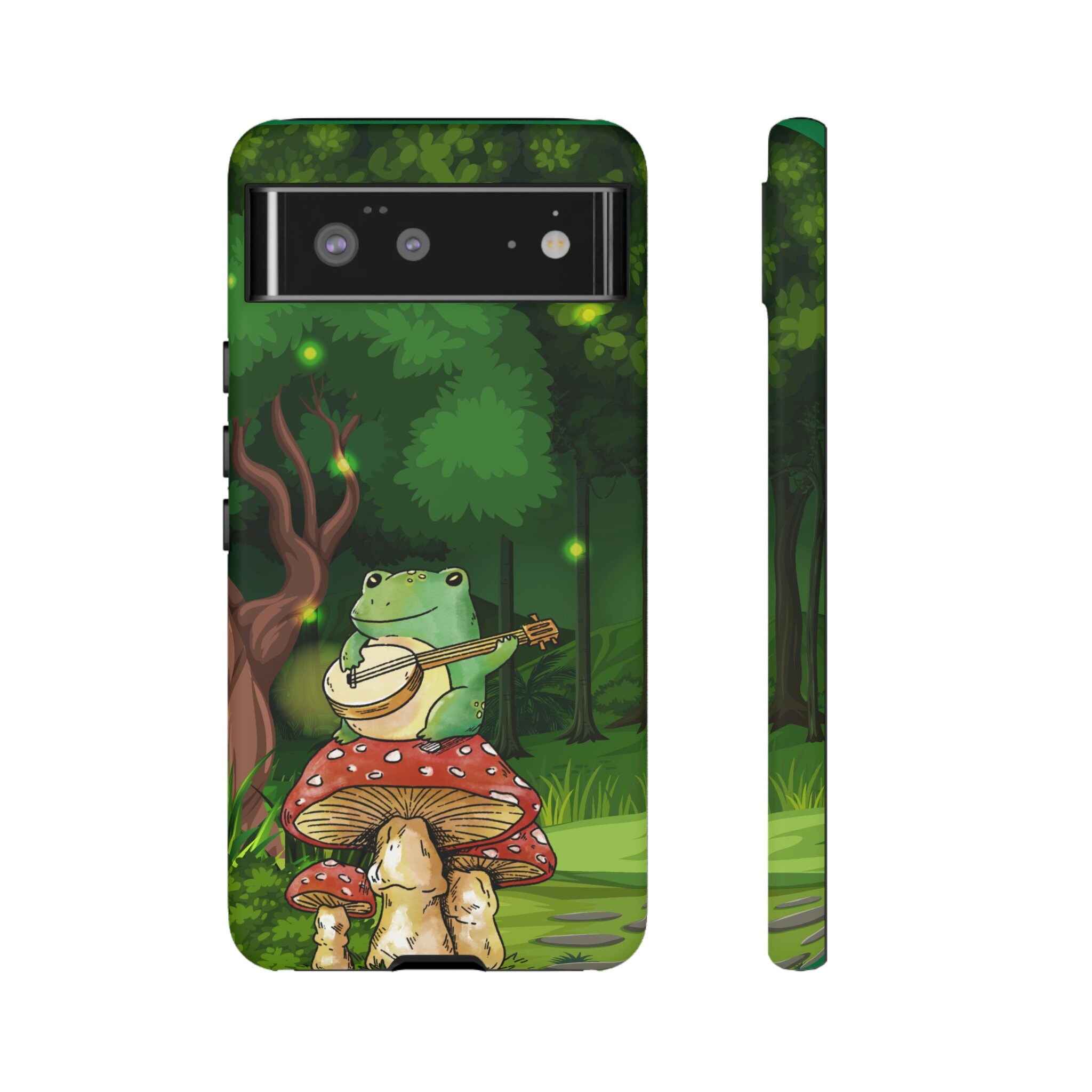 Cottagecore Banjo Froggy Phone Case - Etsy