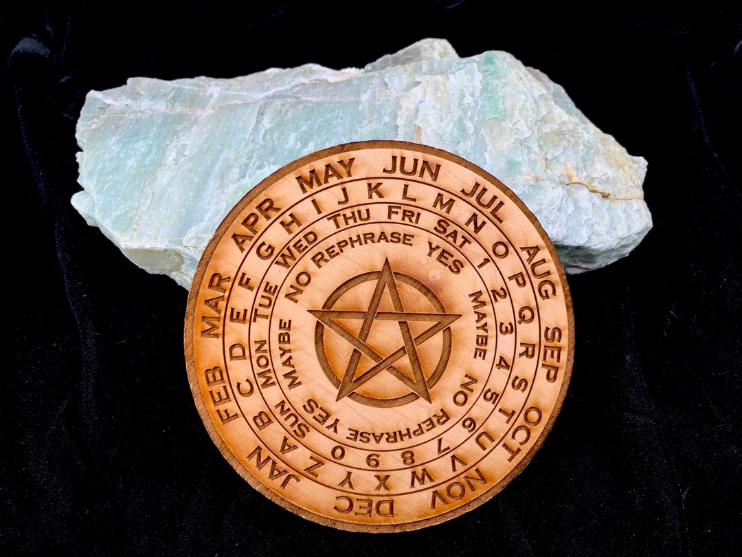 Maple Pendulum Board Pentacle - Etsy