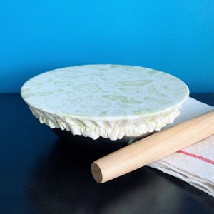 Reusable Bowl Cover / Bread Proofing Food Cover, Fabric Cloth, Veggies ...