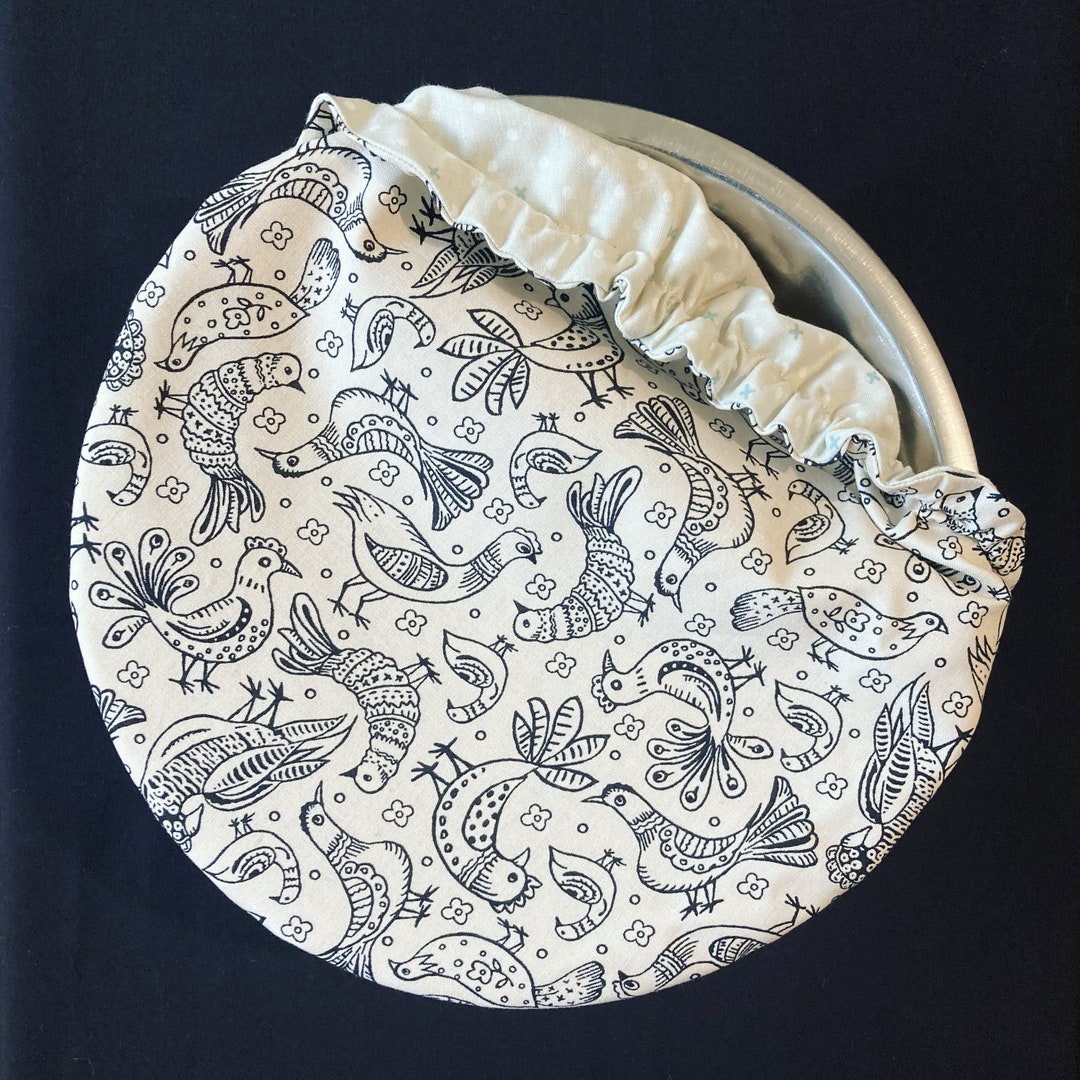 Reusable Bowl Cover / Bread Proofing Food Cover, Fabric Cloth Kitchen ...