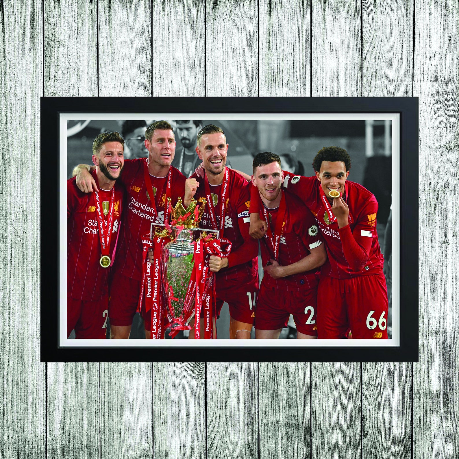 A3 A4 A5 Framed Print Liverpool Print Premier League | Etsy