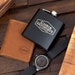 Personalized Watch Sunglasses Leather Wallet Flask in - Etsy