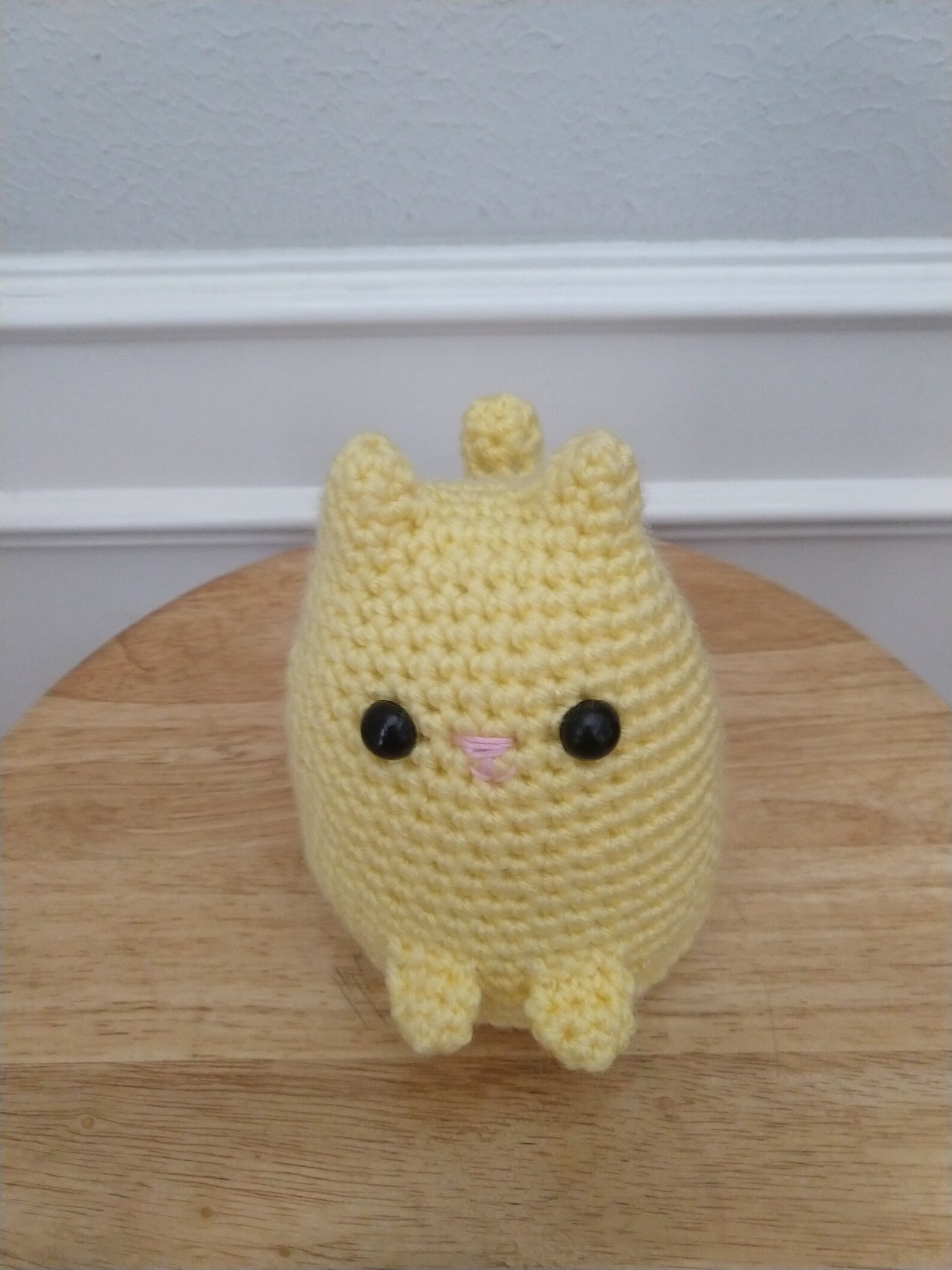 Crocheted dumpling kitty | Etsy