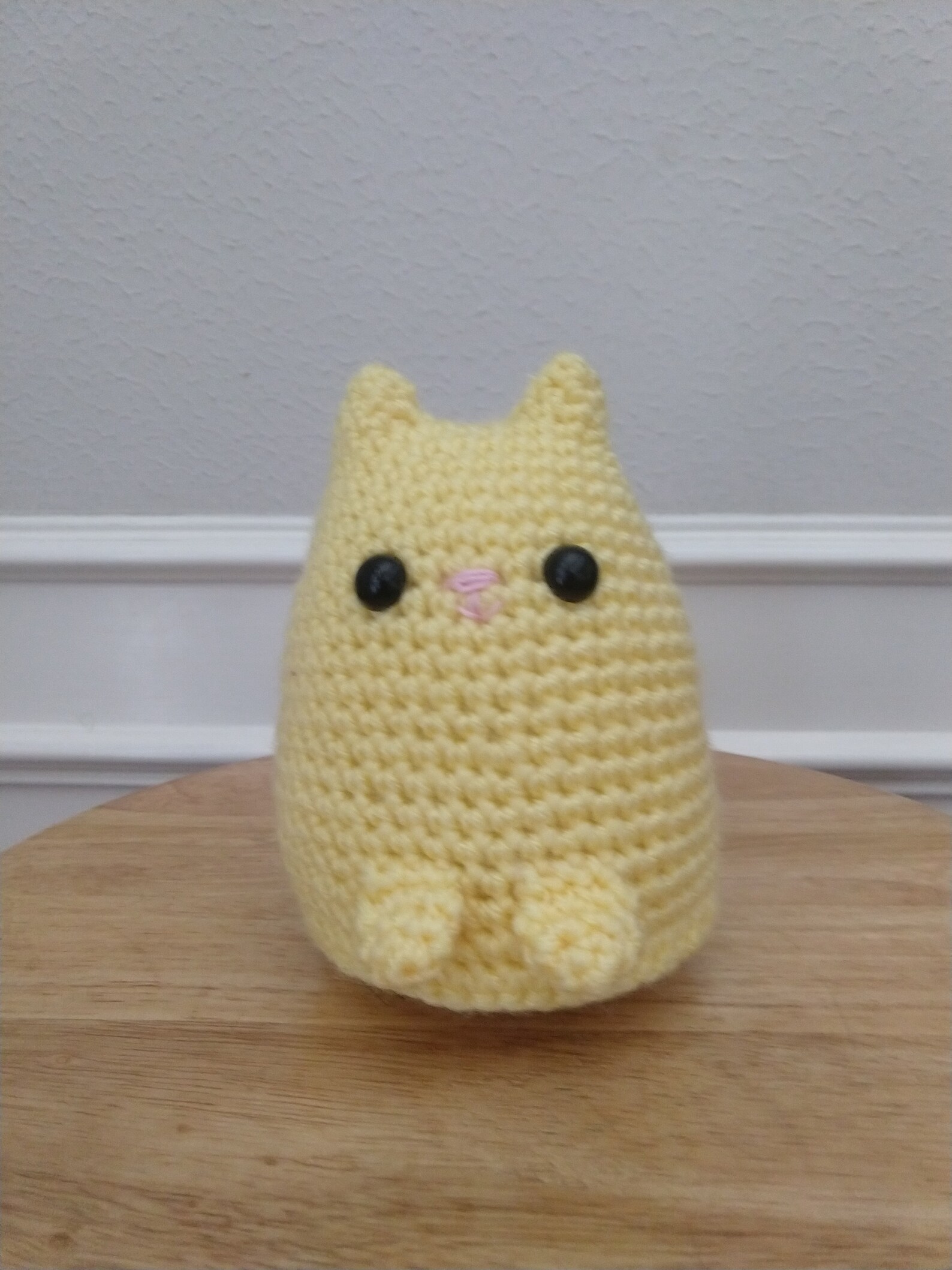 Crocheted dumpling kitty | Etsy