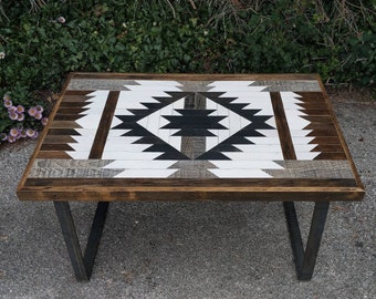 Native American Coffee Table - Etsy UK