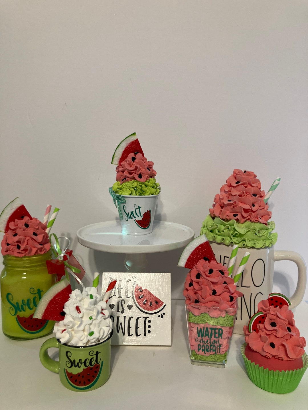 Faux Watermelon Mini Pail - Etsy