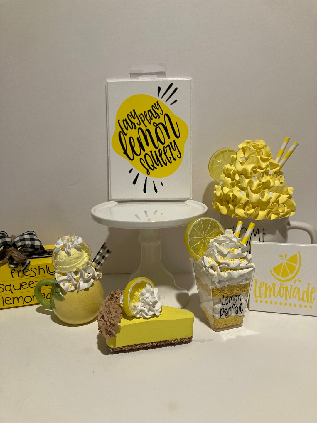 Wood Easy Peasy Lemon Squeezy Sign - Etsy