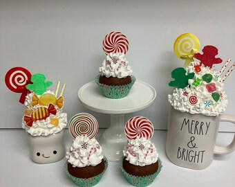 5 Faux Candy Corncake Fake Dessert Fake Cake Fake Bake - Etsy