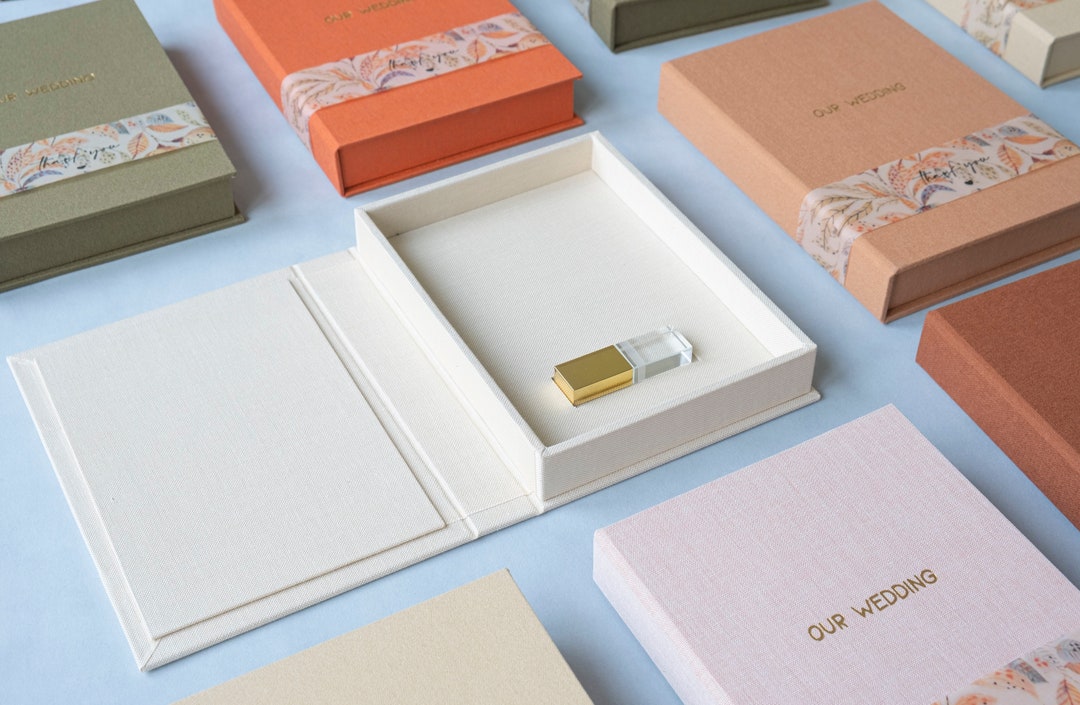 USB Linen Boxes / Ready to Ship Boxes - Etsy