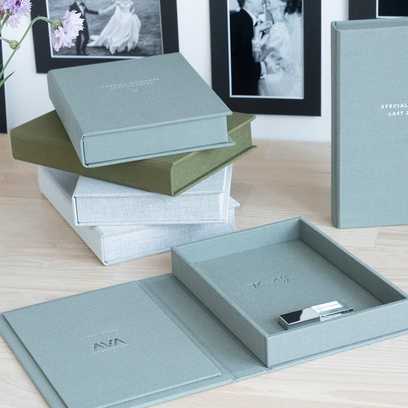 Wedding Usb Book Box - Etsy