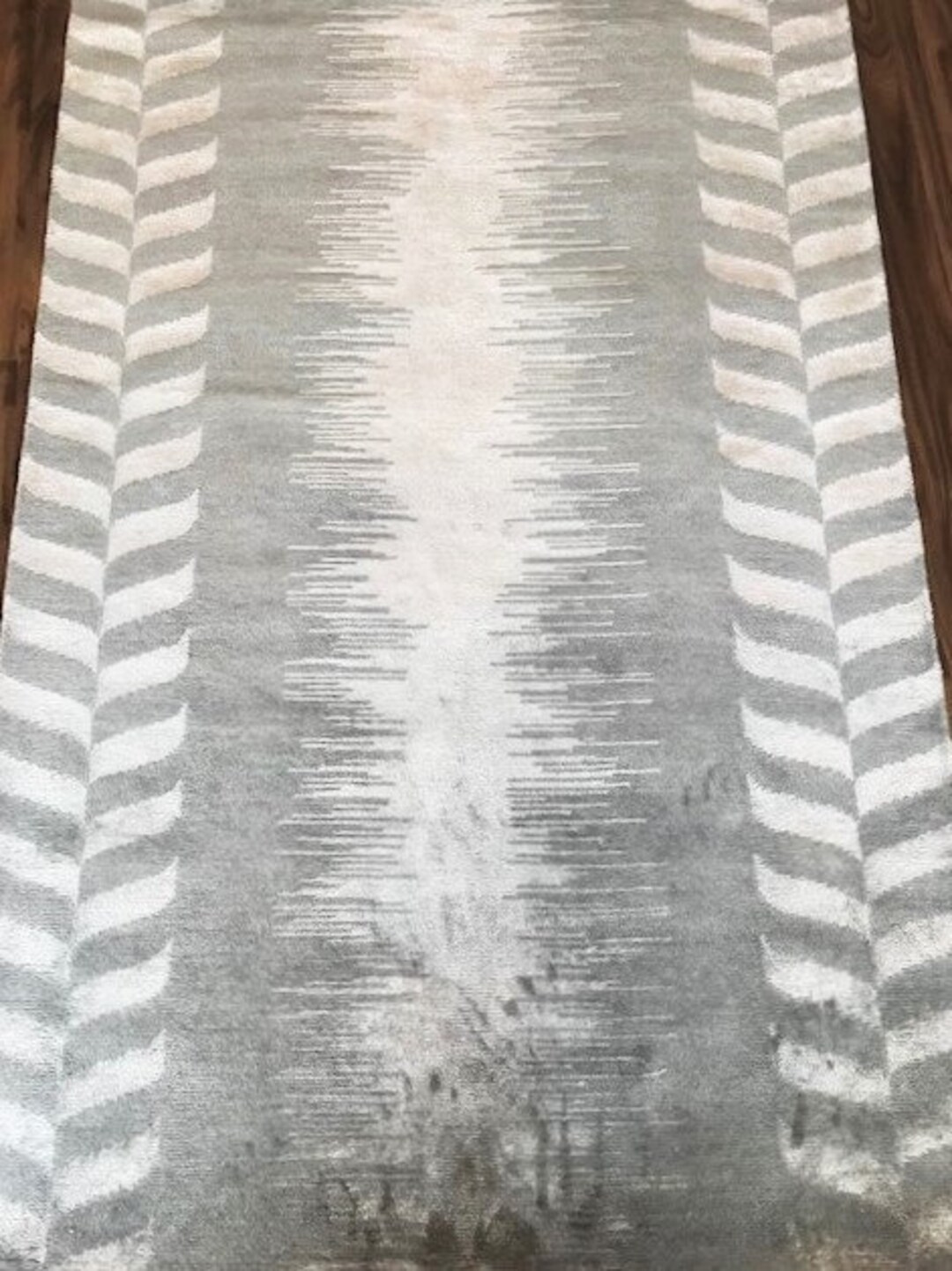Zen Design Wool and Silk Carpet 6.2x4.1 Feet Hand Knotted - Etsy