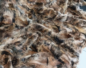 Black Gold Fox Fur - Etsy