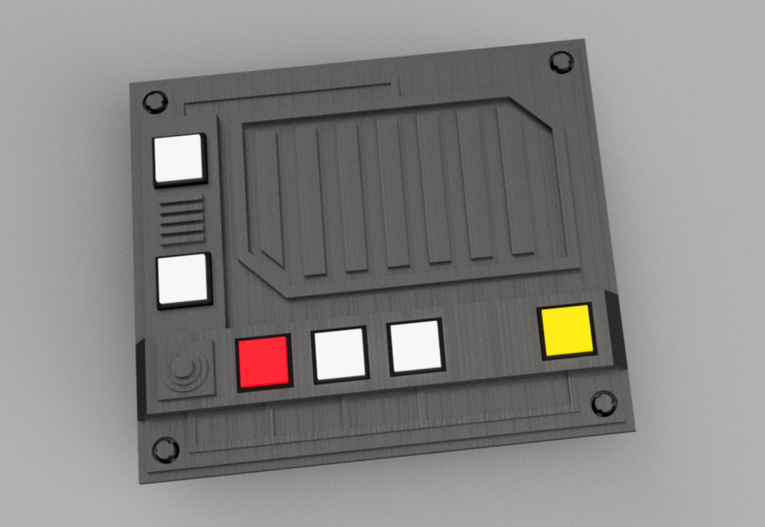Star Wars: Galaxy's Edge Control Panel #4 - 3D Printable File - Etsy