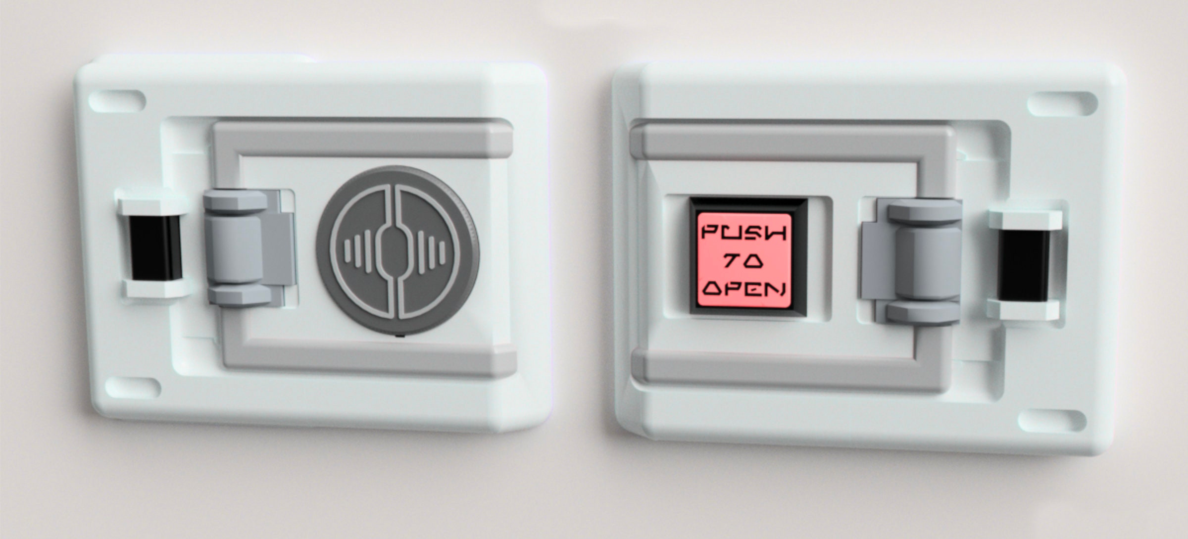 Door Panel/magicband Scanner From Star Wars: Galactic Starcruiser - Etsy