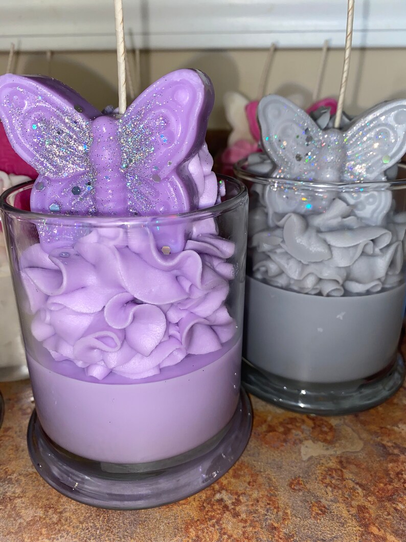 Butterfly Candle Soy Candle Butterflies - Etsy