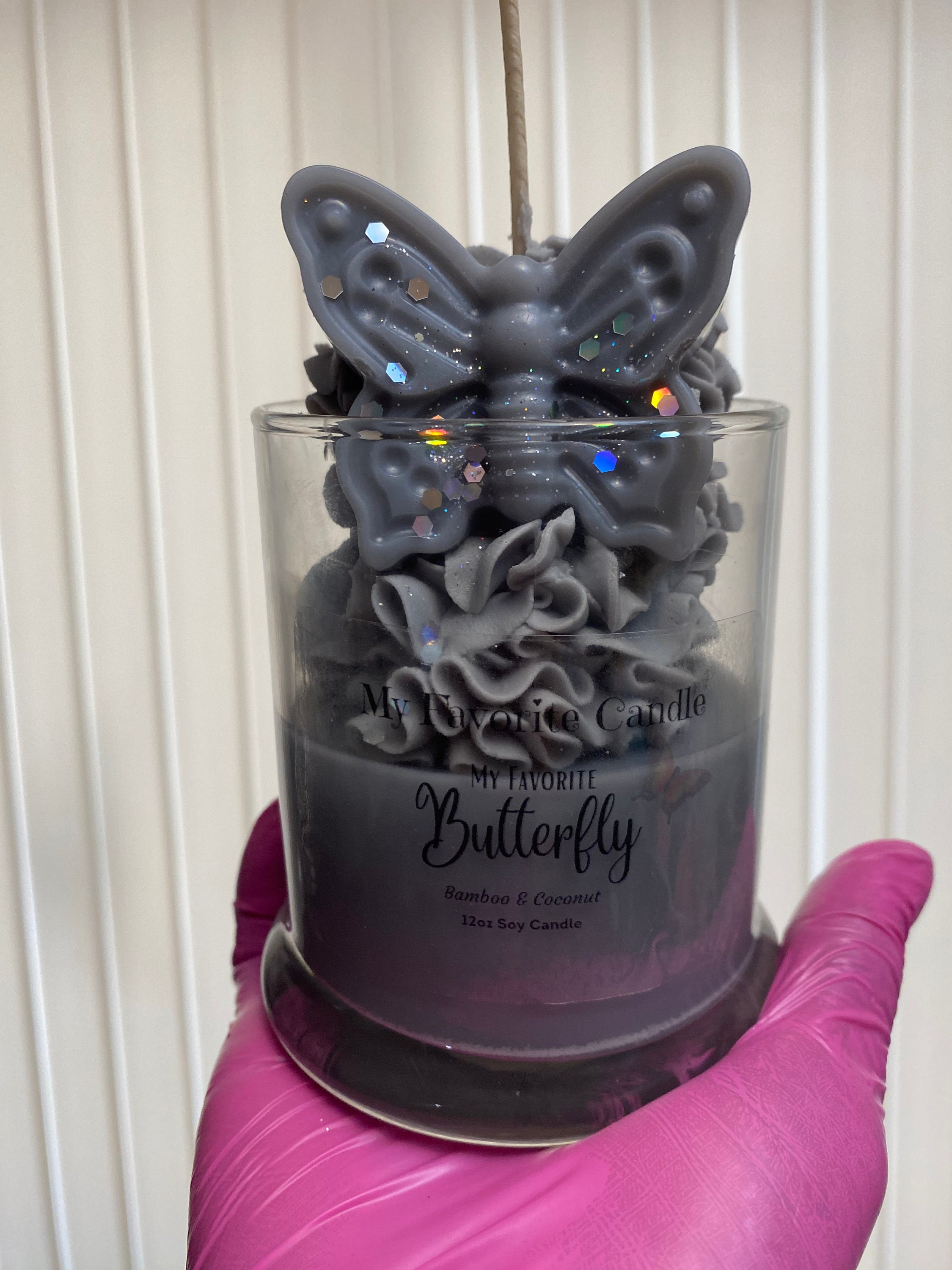 Butterfly Candle, Soy Candle, Butterflies - Etsy
