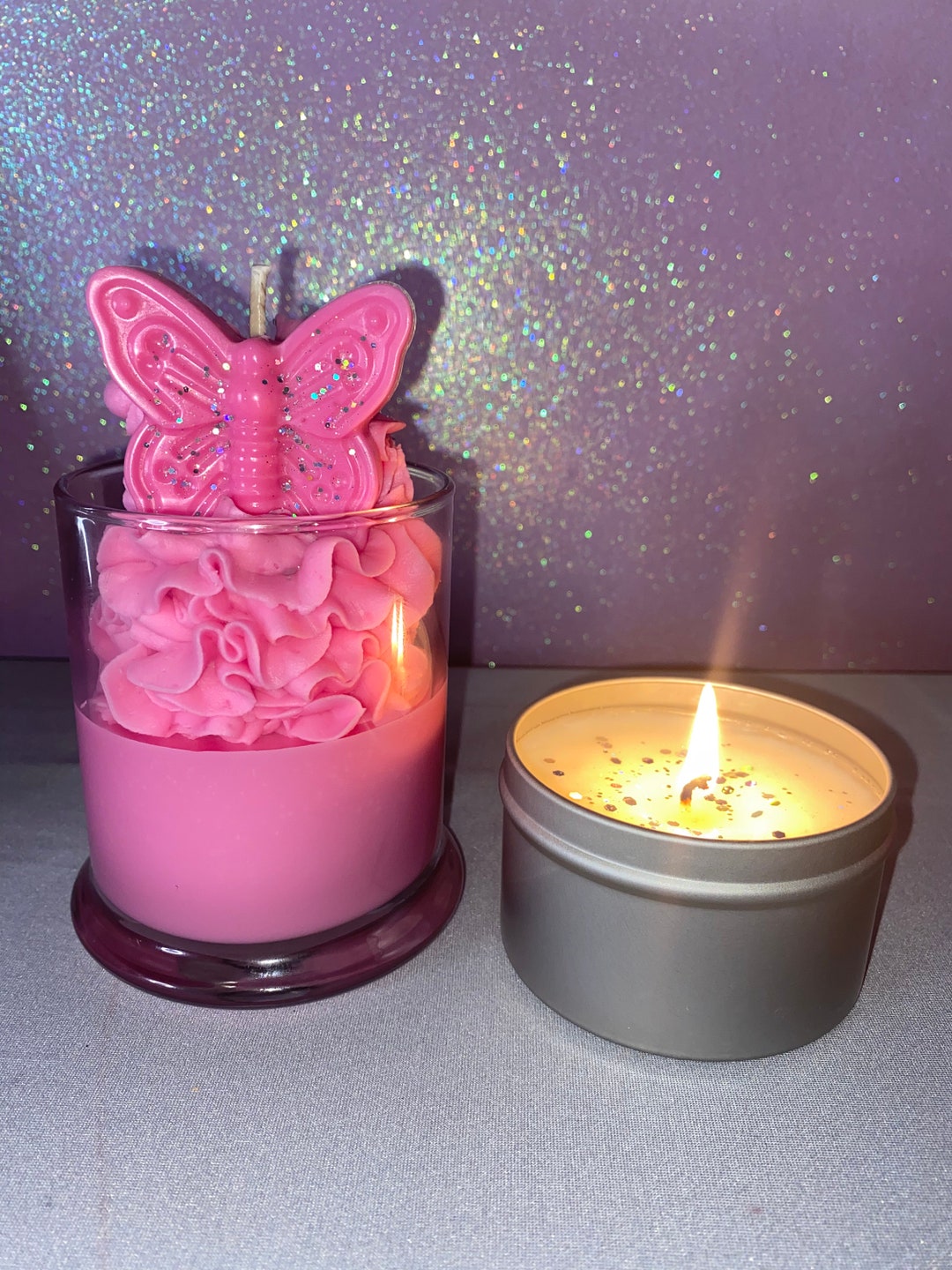 Butterfly Candle, Soy Candle, Butterflies - Etsy