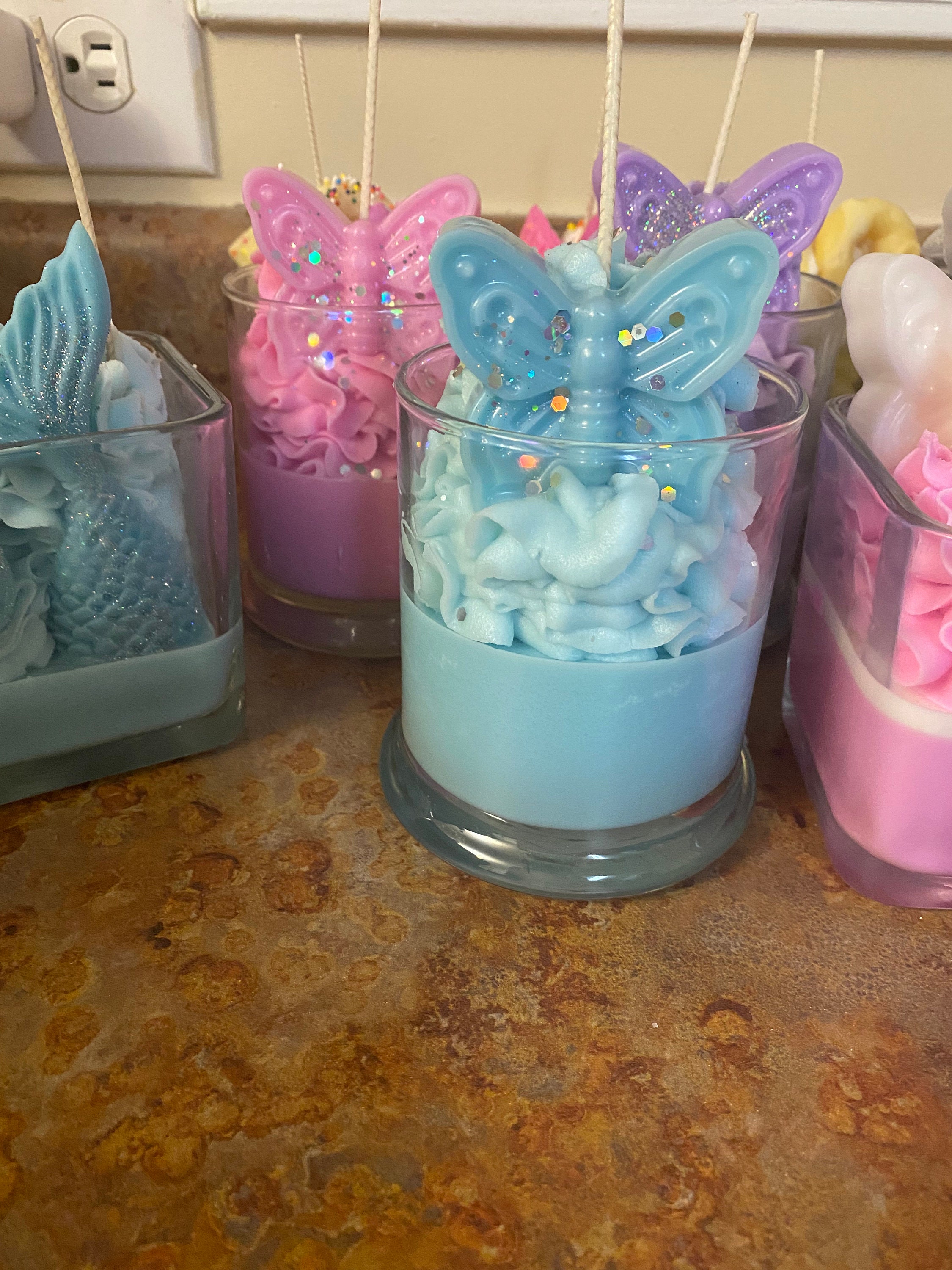 Butterfly Candle, Soy Candle, Butterflies - Etsy