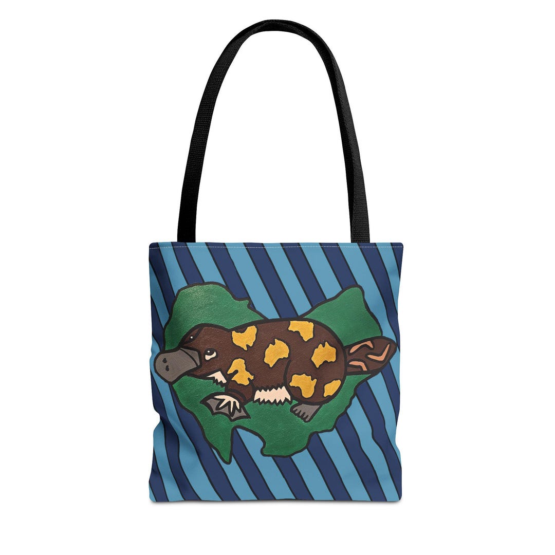 Mackenzie the Pop Art Platypus Tote Bag - Etsy